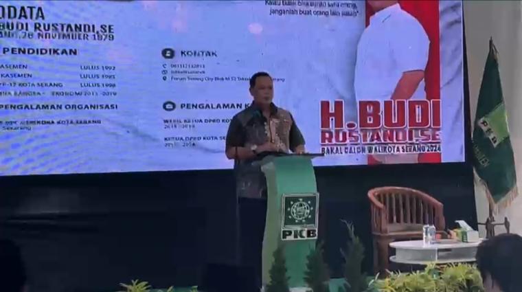Bakal Calon Wali Kota Serang Budi Rustandi Janjikan Lapangan Kerja ...